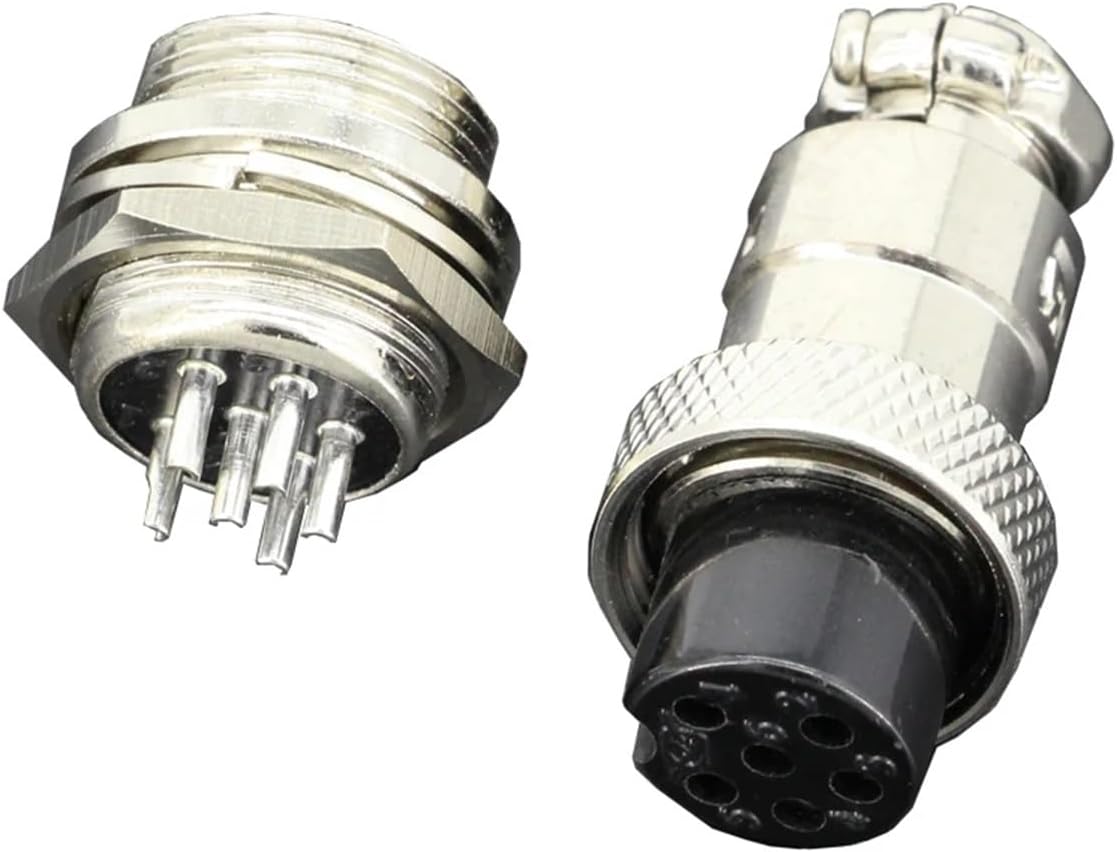 Amazon.com: DLAHPJPT Automotive Electrical connectors 6 PIN 12mm GX12-6 ...