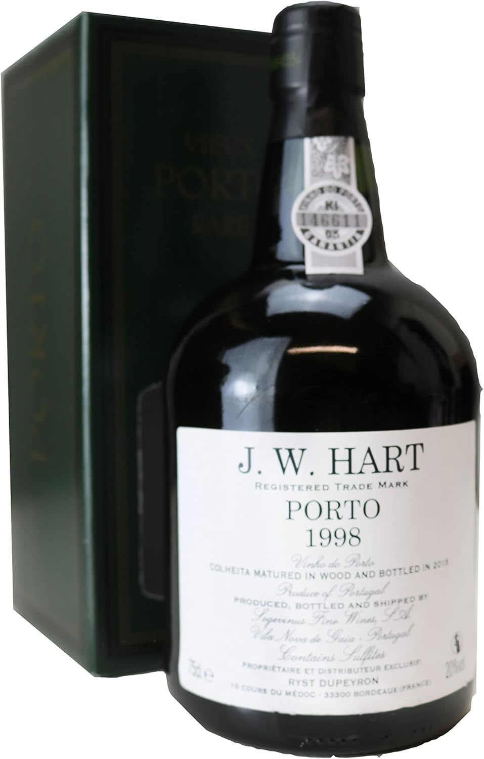 1998 J W Hart Vieux Porto Rare : Amazon.co.uk: Grocery