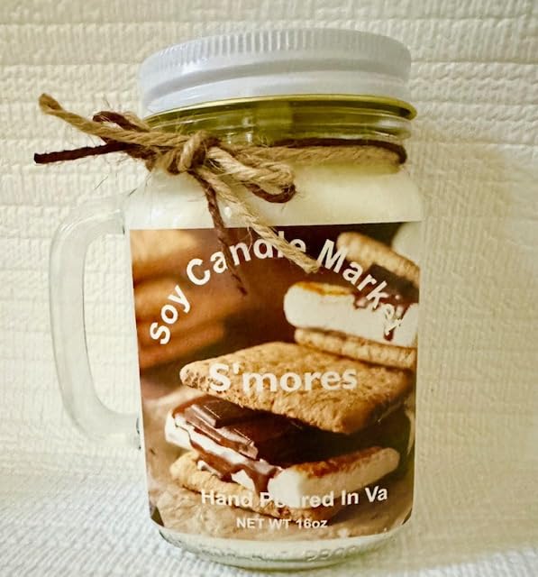 Amazon.com: Soy Scented Candles | Handmade & Highly Aromatic Candles ...