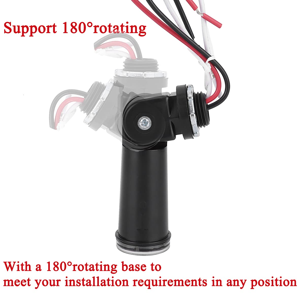 Snapklik.com : 5 Pack Outdoor Photoelectric Sensor,120V AC Photocell ...