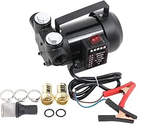 Diesel Transfer Pump 24 Volt Fuel Transfer Pump 550W Portable Electric ...