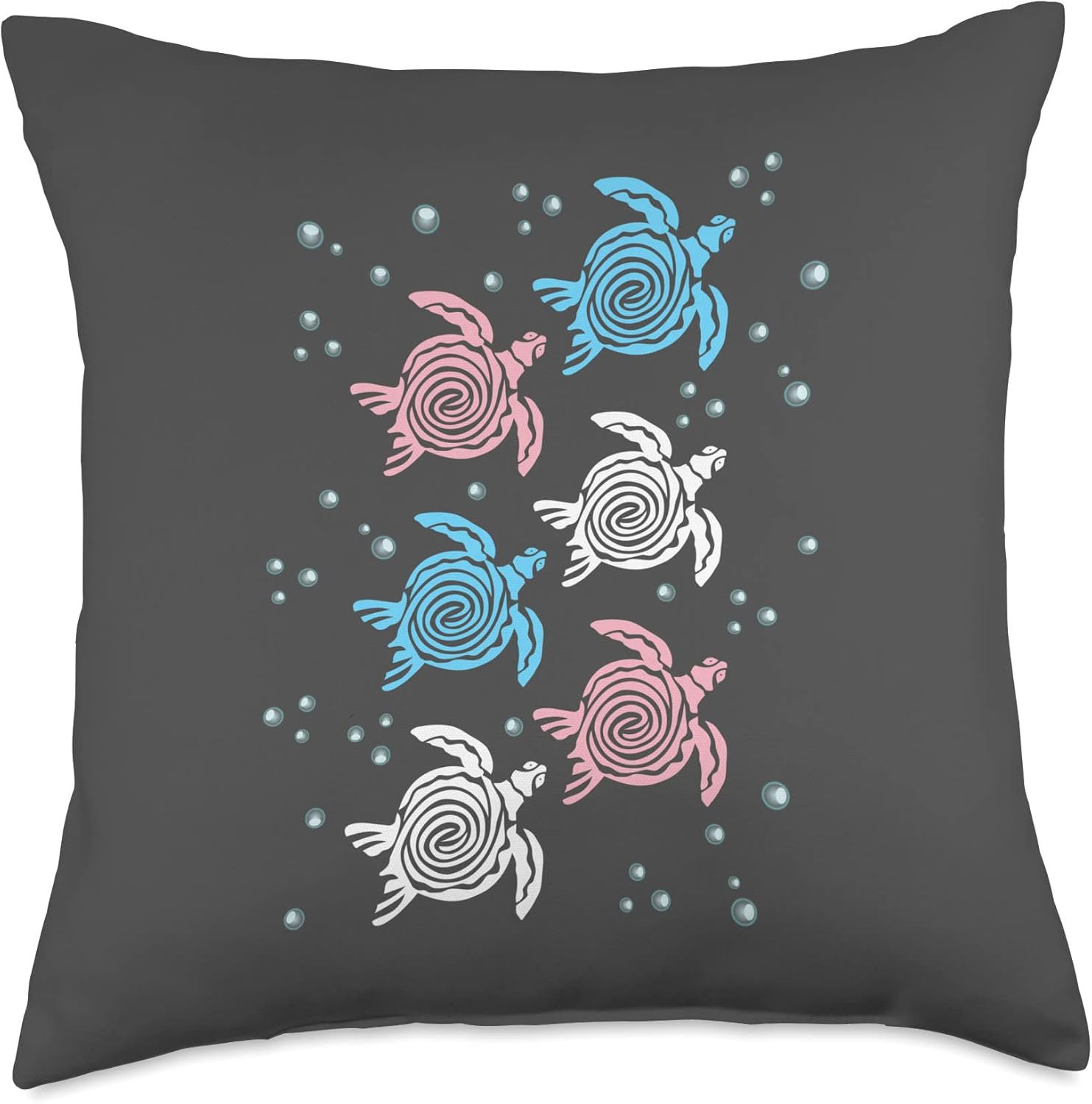 Amazon.com: Sea Turtles LGBTQ Transgender Pride Flag Trans Cute Turtles ...