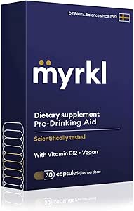 Amazon.com: Myrkl Unique Pre-Drinking Supplement for Liver Health ...