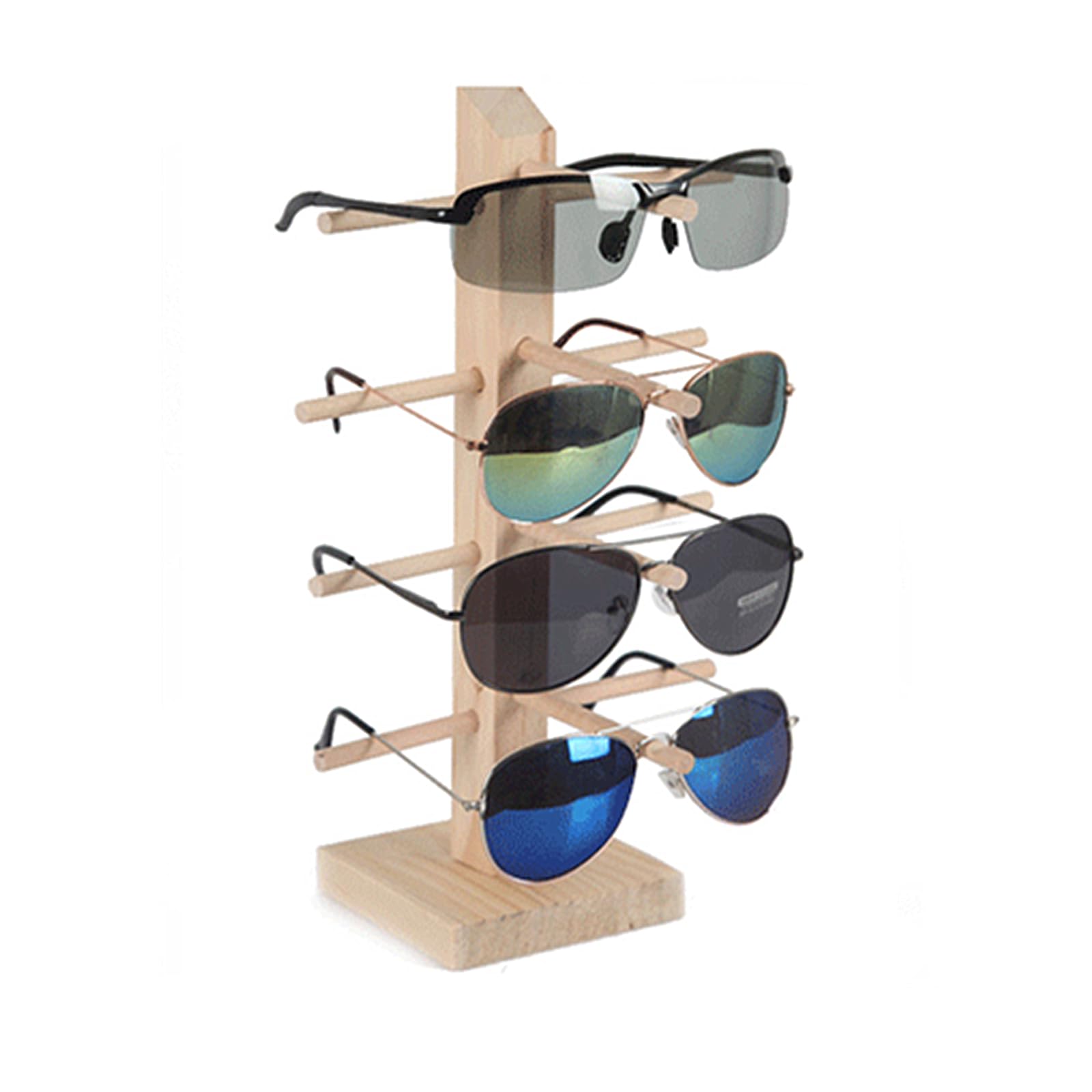 Snapklik.com : TANG SONG Solid Wood Glass Display Holder Sunglass ...