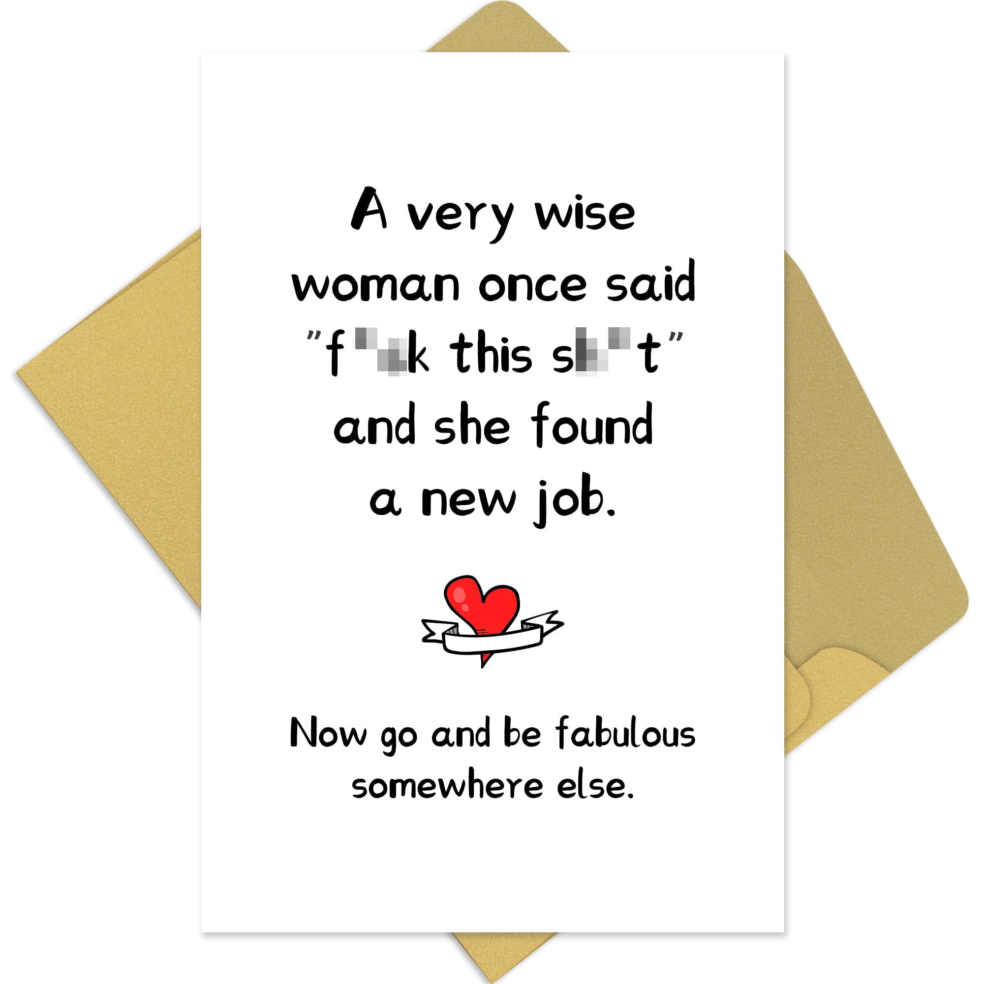 Amazon.com : OfficeKolor Coworker Leaving Card, Colleague Leaving Job ...