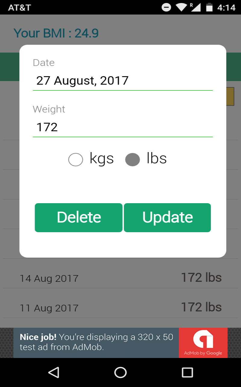 Weight and BMI Tracker:Amazon.in:Appstore for Android