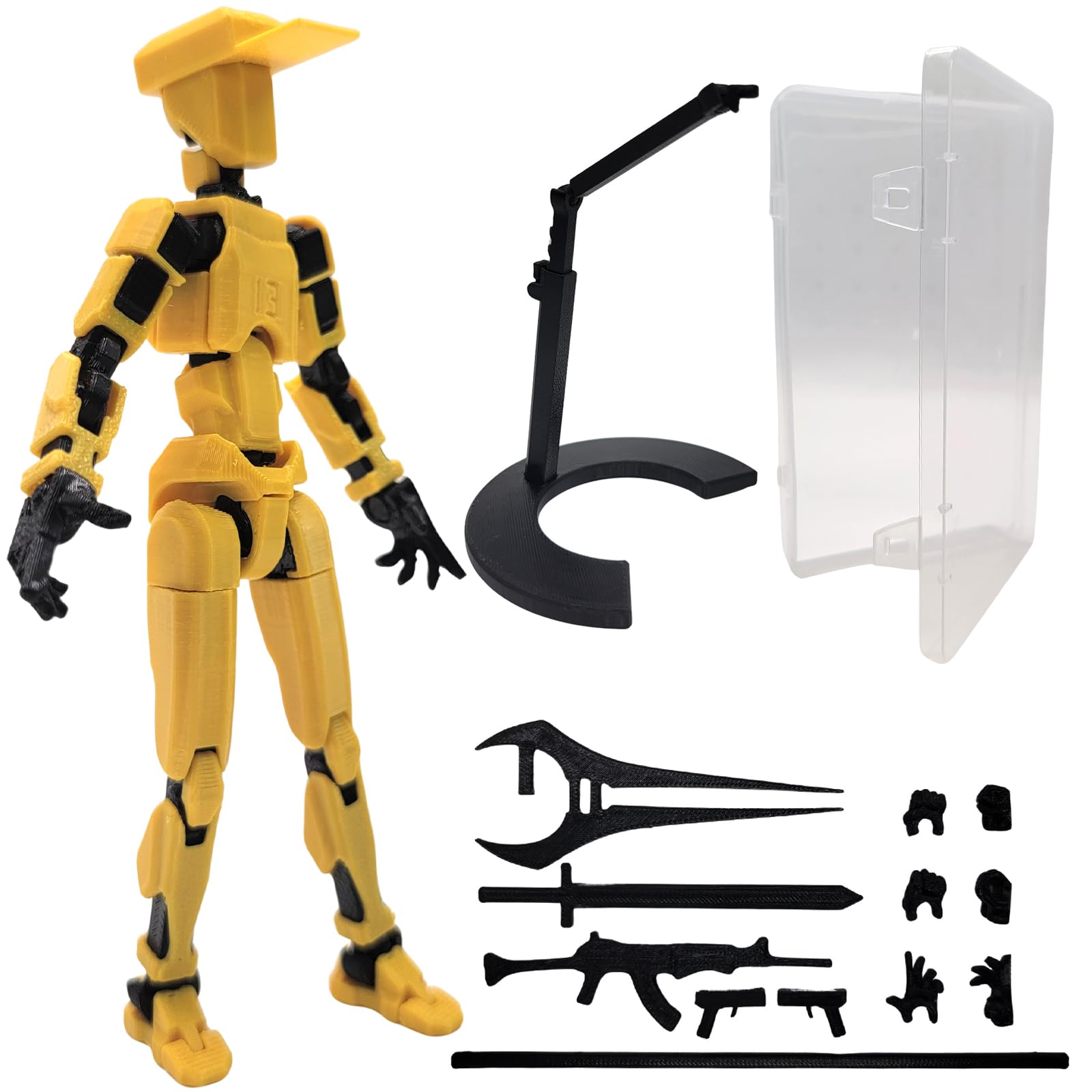 Amazon.com: Assembled T13 Action Figure with Stand, 3D Printed Dummy 13 ...
