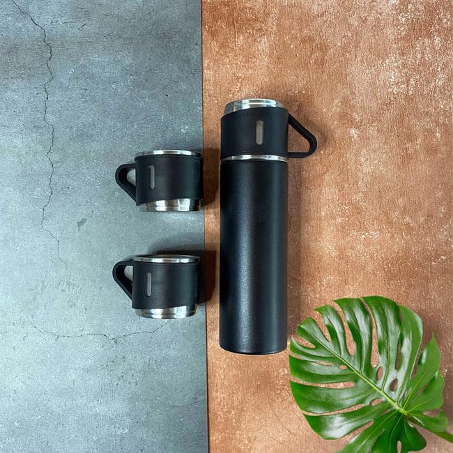Aura Gifts - Stainless Steel Vacuum Flask Cup Set - Gifts for Birthdays ...