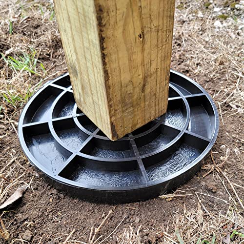 Snapklik.com : 10 Pack Pier Pads, Deck Foundation Block For Wood ...