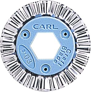 Carl B-03 Deckle Blade, Blue : Amazon.ae: Arts & Crafts
