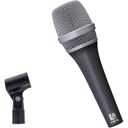 Amazon.com: CAROL Dynamic Microphone Vocal with Cardiod Unidirectional ...