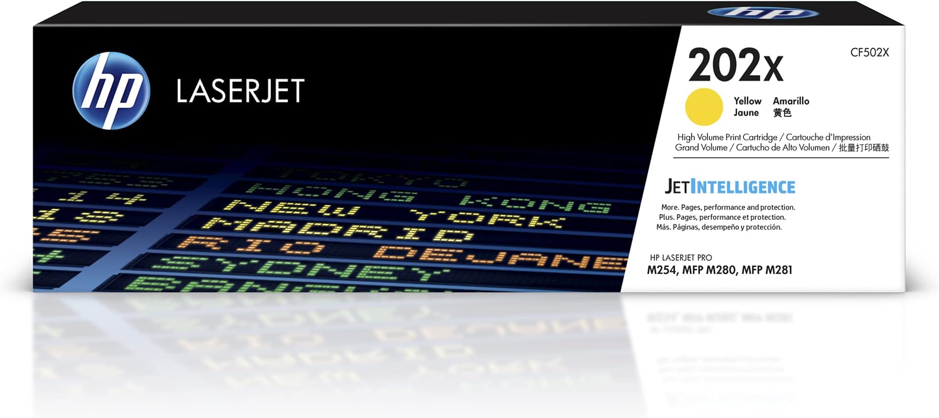 Amazon.com: HP 210X Yellow High-Yield Toner Cartridge | Works Color ...