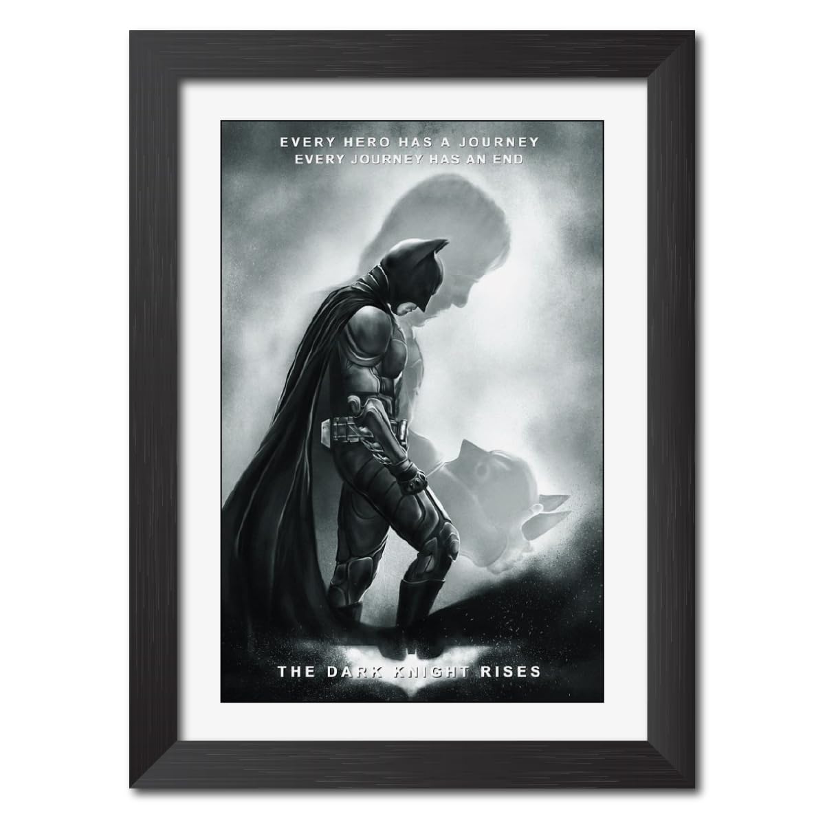 inspire TA Batman Movie poster Fan Art Comics Poster Framed Paintings ...