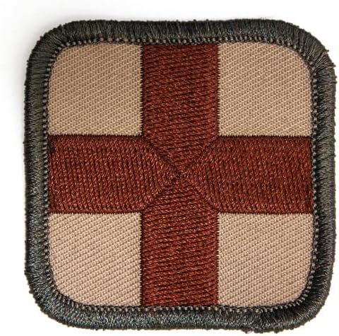 Amazon.com: Medic Cross Patch Hook Fastener Back, Multicam, Medic First ...