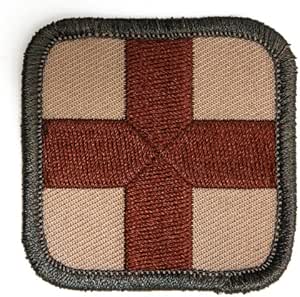Amazon.com: Medic Cross Patch Hook Fastener Back, Multicam, Medic First ...