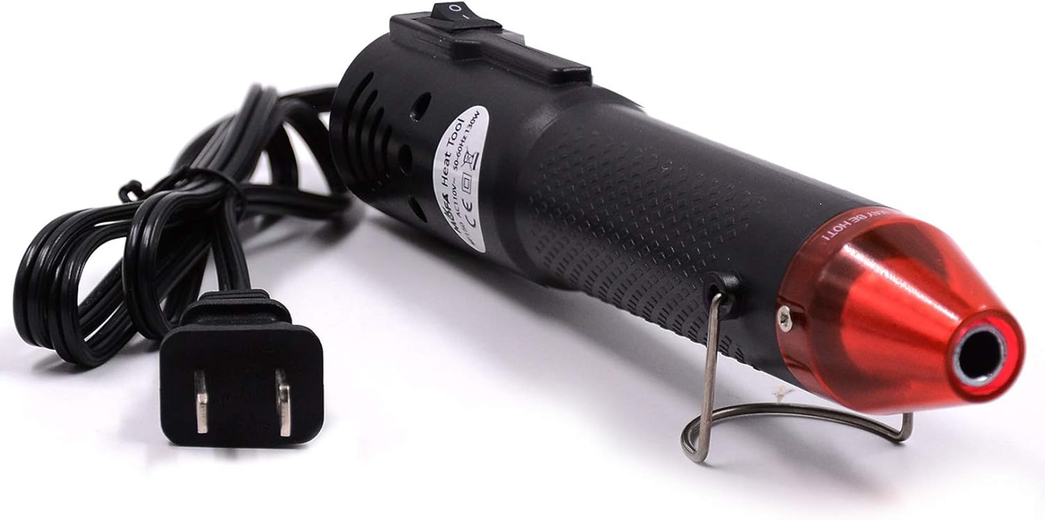 Amazon.com: mofa Embossing Heat Gun,150W Mini Heat Gun with Stand for ...