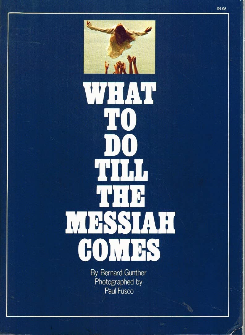 What to do Till the Messiah Comes: Bernard Gunther: Amazon.com: Books