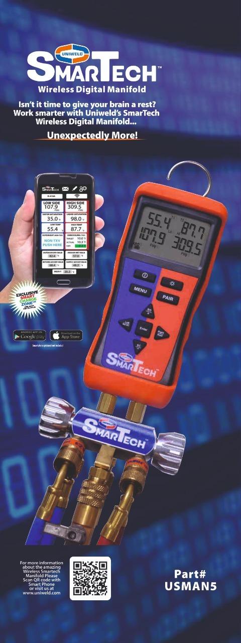 Uniweld USMAN5 SmartTech Digital Manifold with 5' Hoses : Amazon.in: Industrial & Scientific