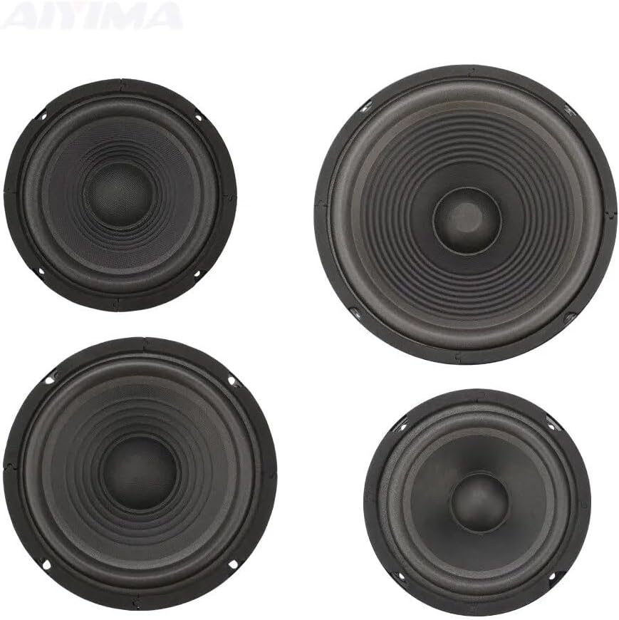 Amazon.com: INTCHE 2Pcs Woofer Speaker Passive Diaphragm Radiator 5 6 8 ...