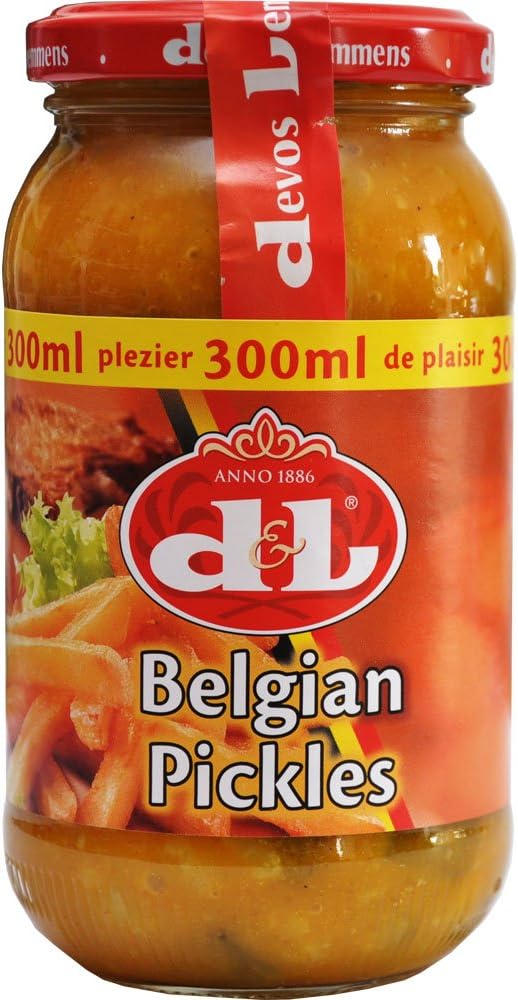 Devos Lemmens Belgian Pickles, 300ml : Amazon.co.uk: Grocery