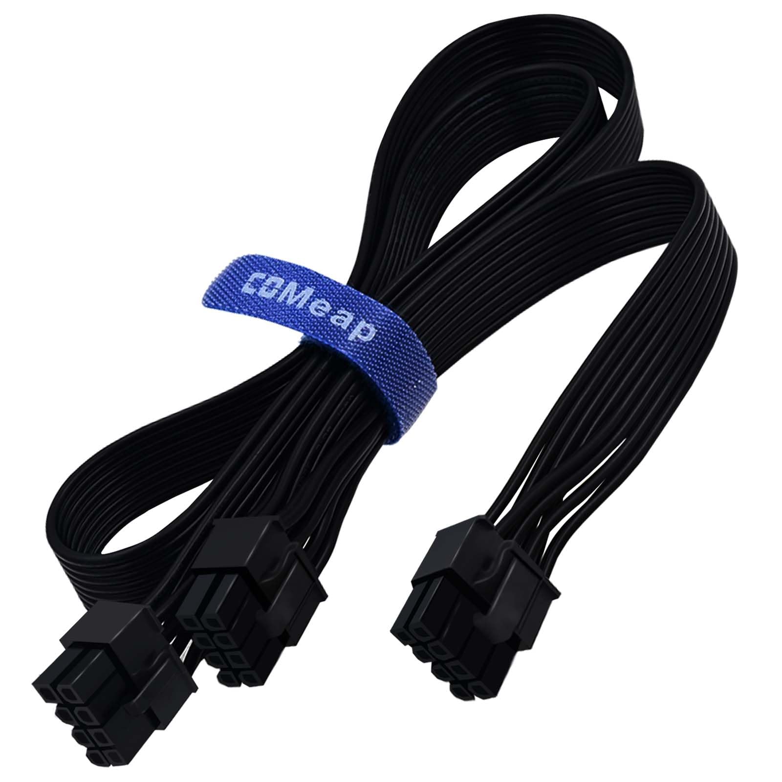 Amazon.com: COMeap PCIE Cable for EVGA, PCIe 8 Pin Male to Dual PCIe 8 ...