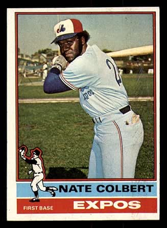 Amazon.com: Baseball MLB 1976 Topps #495 Nate Colbert EX Excellent ...