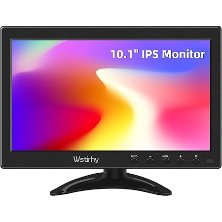 Amazon.com: Wstirhy 10.1 inch Small IPS HDMI Monitor, 1366x768 ...