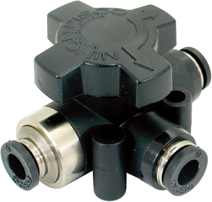 Amazon.co.jp: 新潟精機 BeHAUS 日本製 チェンジバルブ チューブ外径:6mm HBV6-6 : DIY・工具・ガーデン