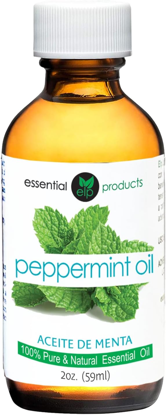 Amazon.com: ELP Pure Peppermint Essential Oil - 100% Pure and Natural ...