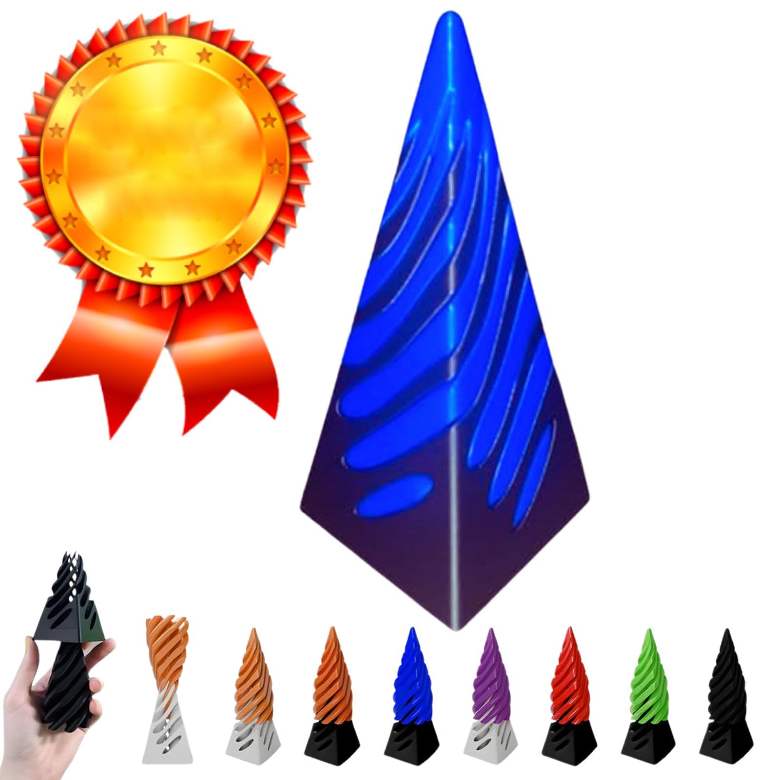 Snapklik.com : Impossible Pyramid Passthrough Sculpture Spiral Cone ...