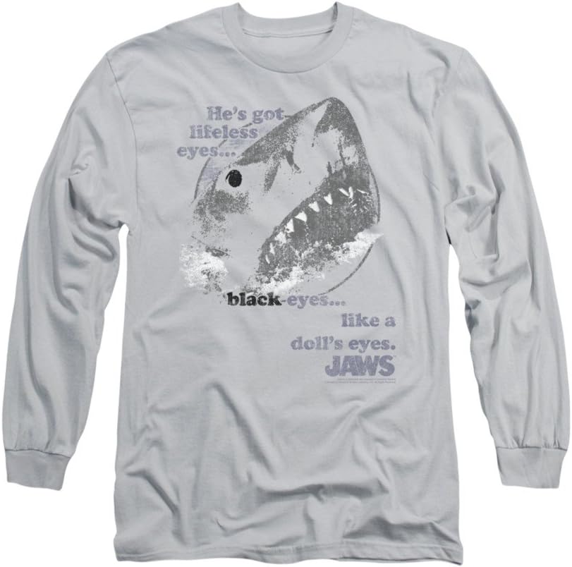Amazon.com: JAWS Men's Long Sleeve Shirt Doll's Eye : Clothing, Shoes ...