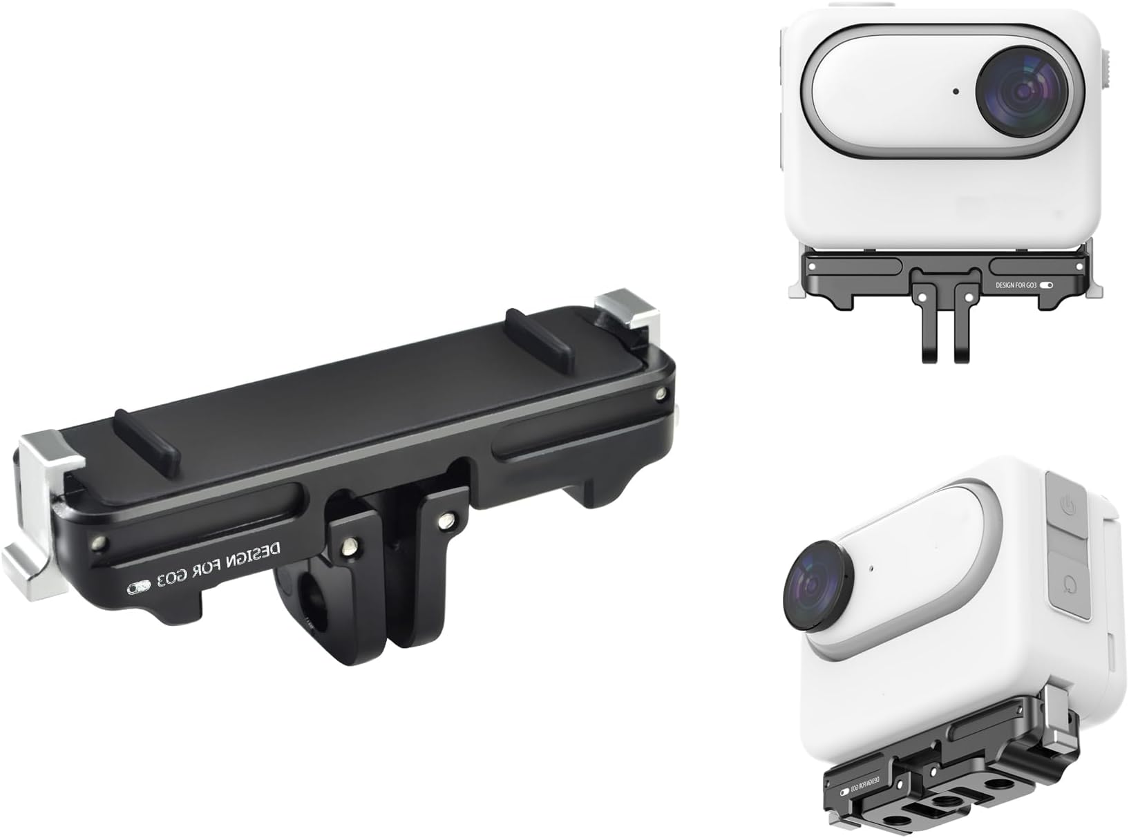 Amazon.com: Insta360 GO 3/GO 3S Vertical & Horizontal Action Mount Set ...