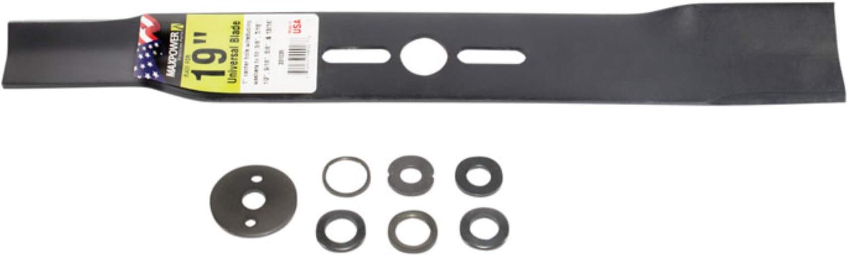 Amazon.com : Briggs and Stratton 1731914ASM 19" Mower Blade : Lawn ...