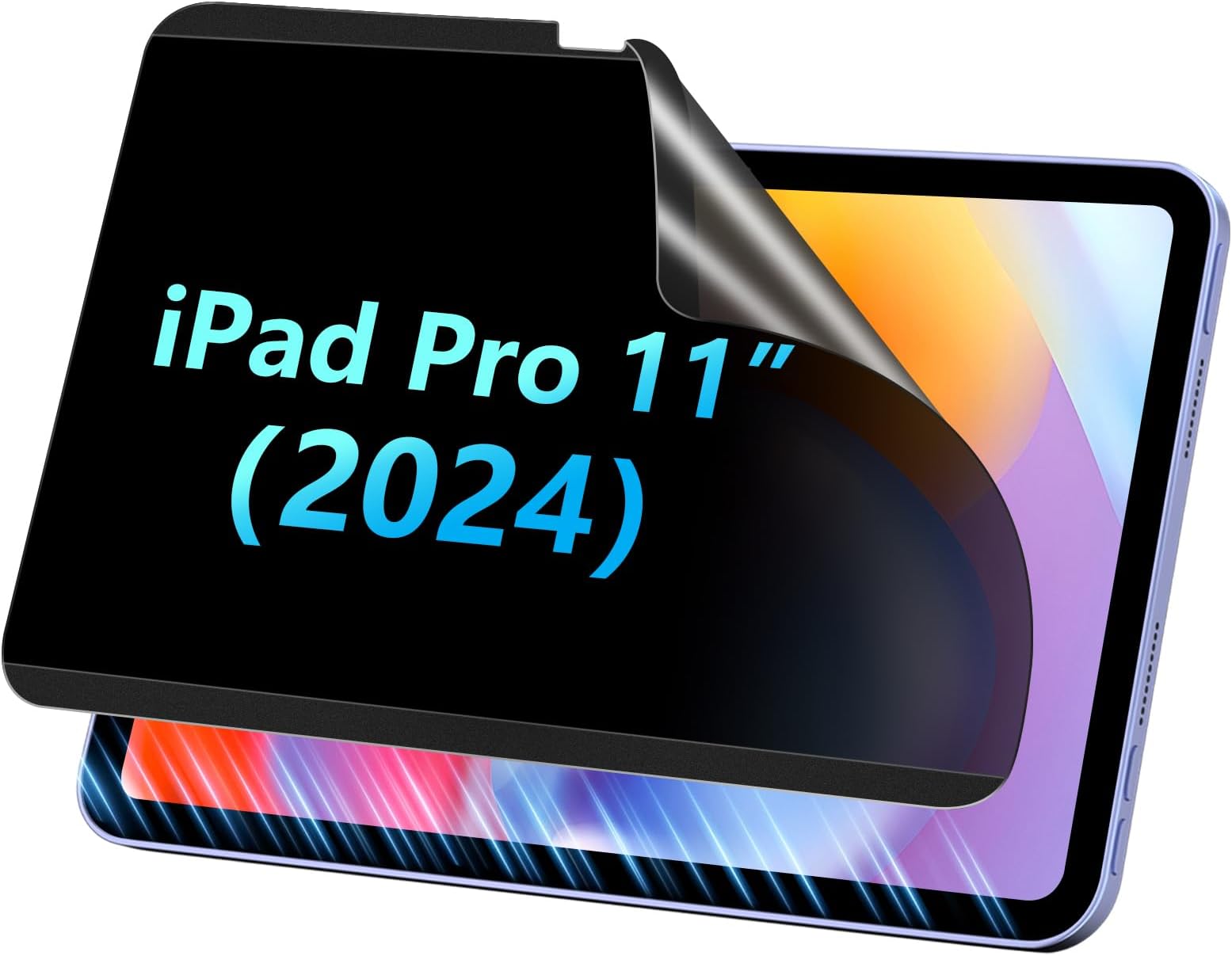 Amazon.com: ESR Privacy Screen Protector for iPad Pro 13 Inch M4 2024 ...