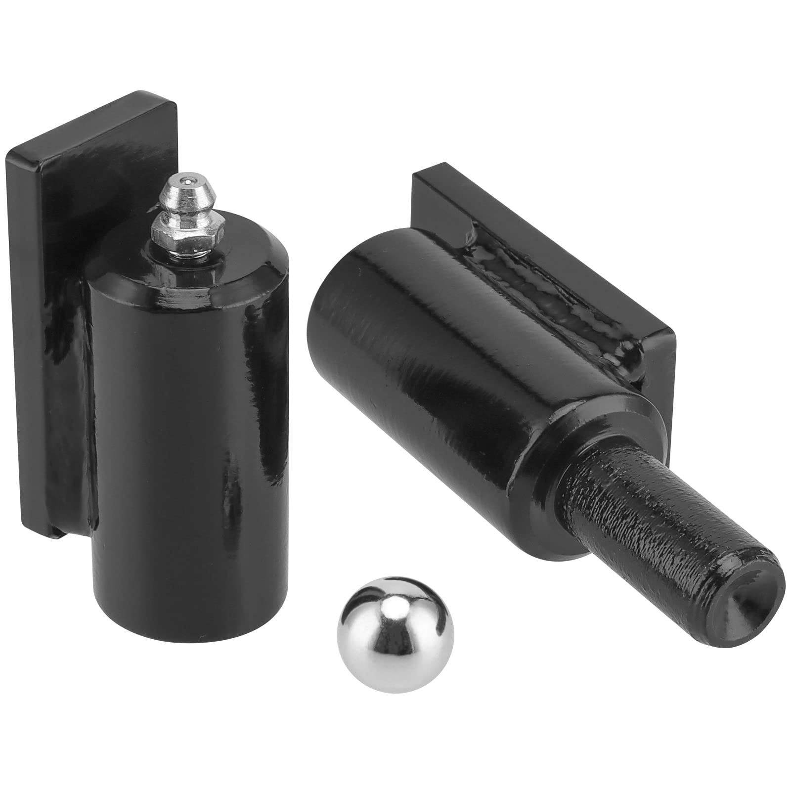 Snapklik.com : 4 PCS 5 Inch Heavy Duty Barrel Gate Hinge, Weldable Ball ...