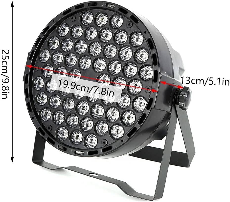 Luces de escenario, 8 luces de par, RGB 54 luces LED de escenario ...