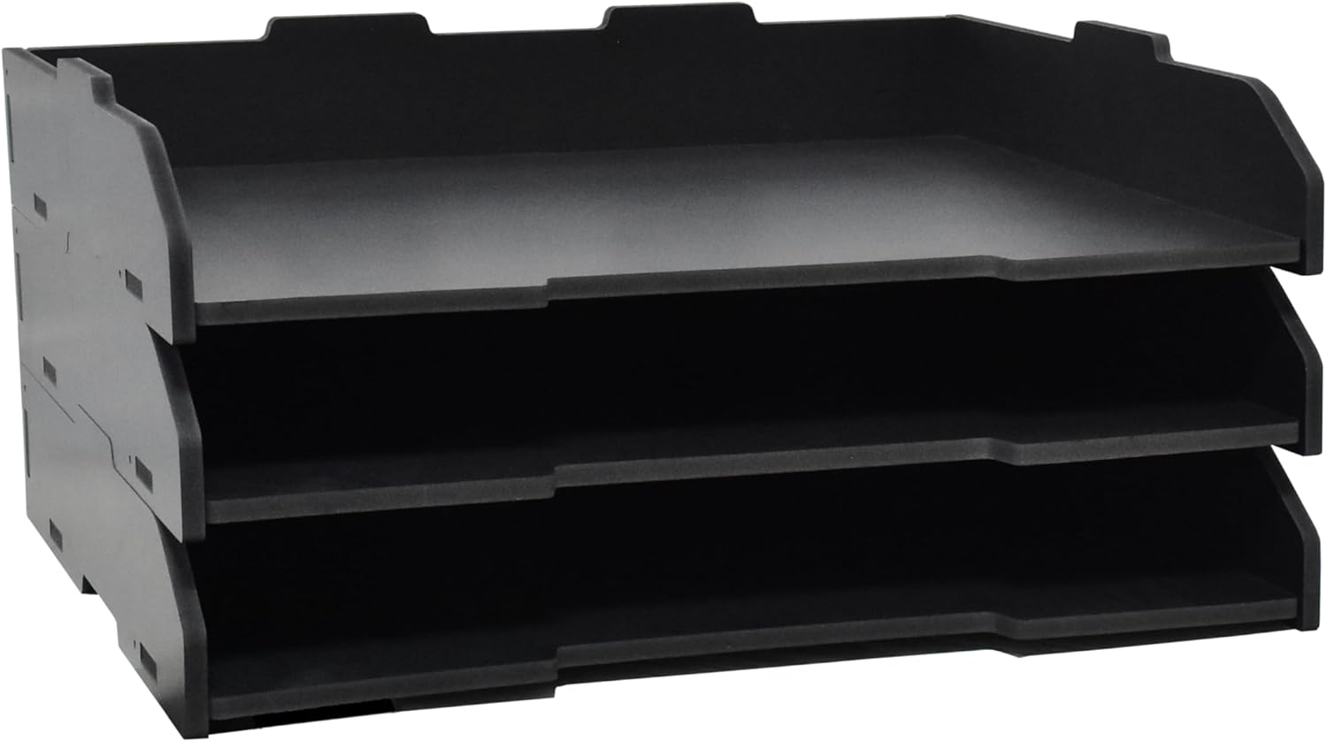 Amazon.com: A3 Stackable Paper Tray, 3 Tier Desk File Organizer ...