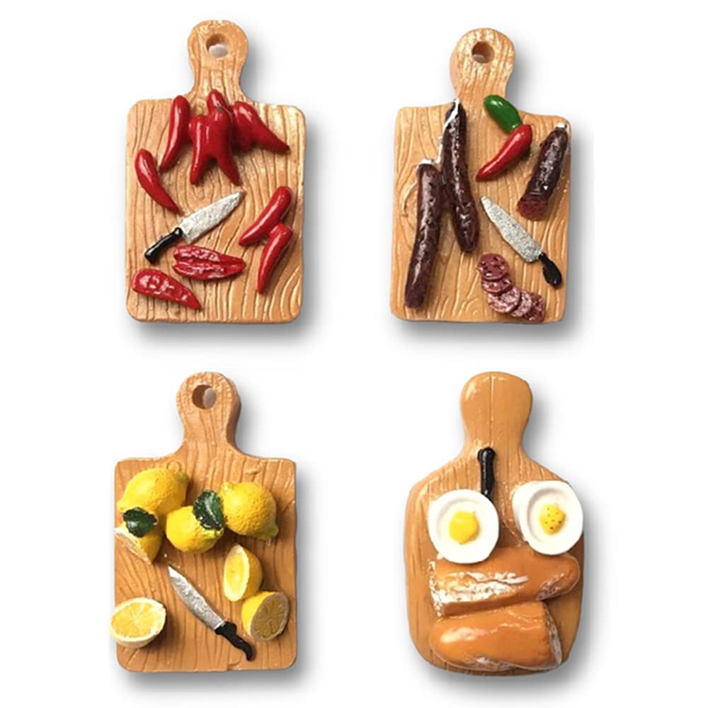 Amazon.com: 4PCS Food Refrigerator Magnets for Kitchen Home Decor ...