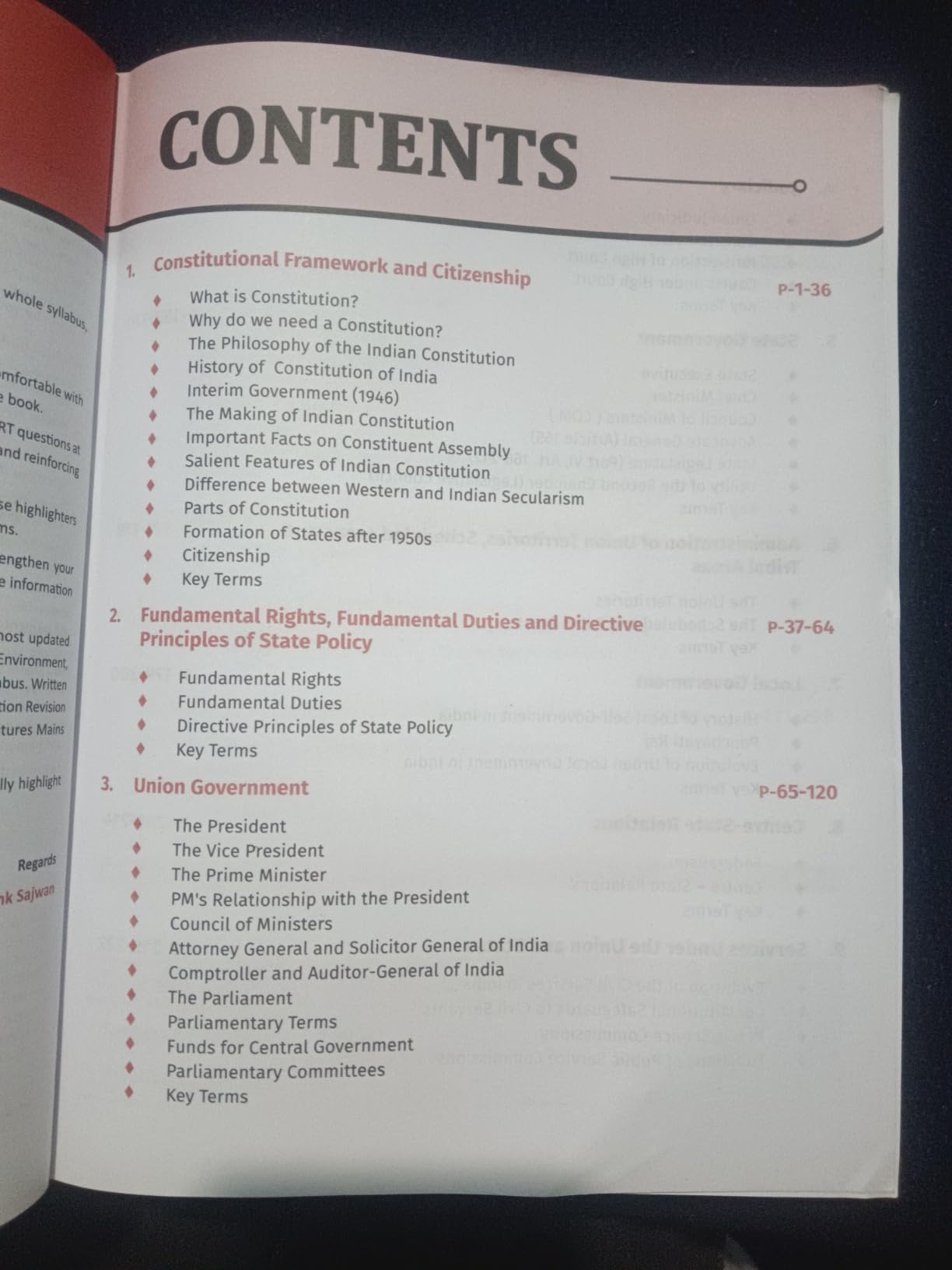 Buy Indian Polity & Governance Compendium with NCERT (Class 6 to 12 ...