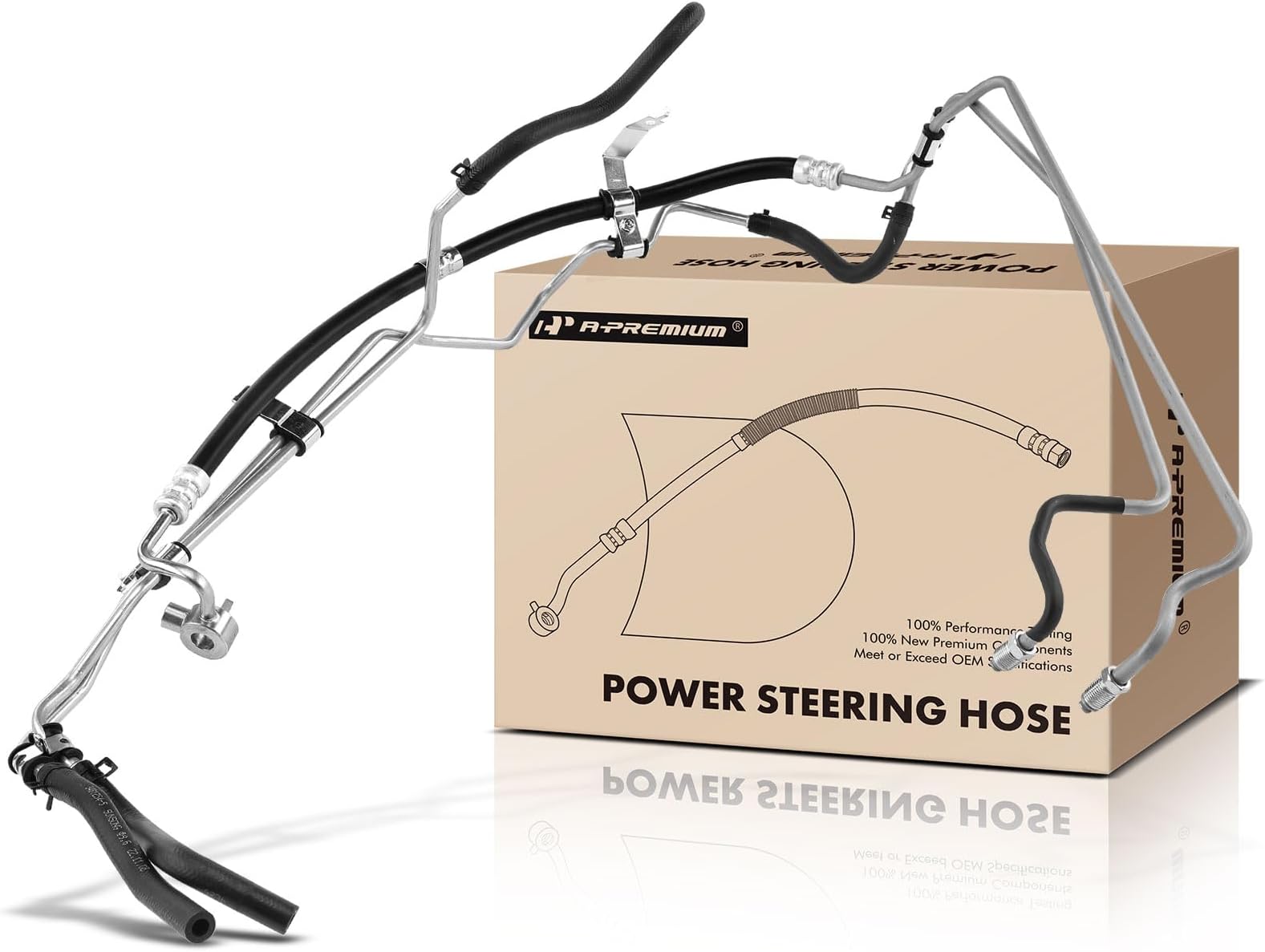 Amazon.com: A-Premium Power Steering Pressure & Return Hoses Line ...