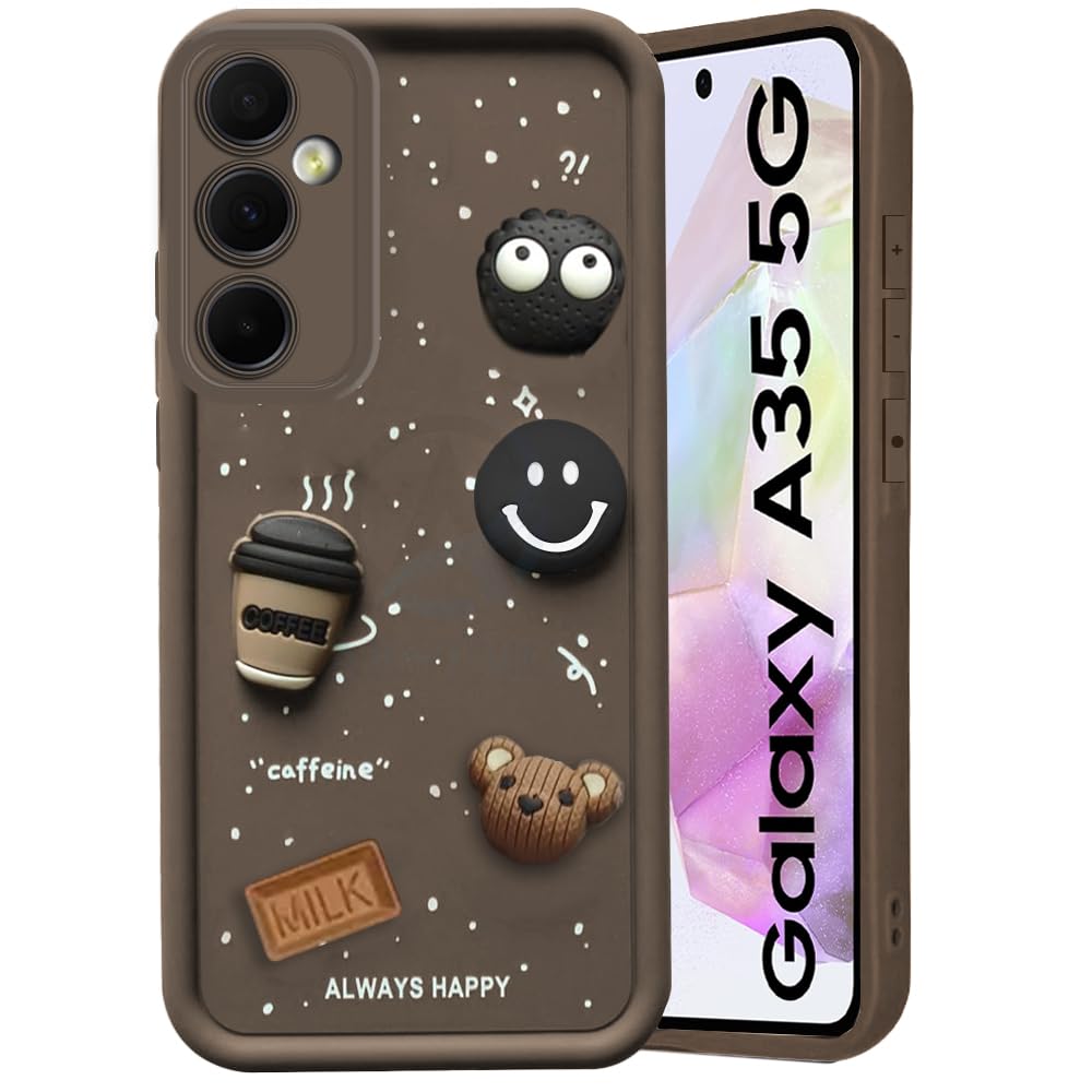 AESTMO Back Case Cover for Samsung Galaxy A35 5G Back Cover | Cute Fun ...