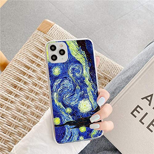 Vincent Van Gogh Starry Night iPhone Case Art TPU (iPhone 11 Pro Max ...