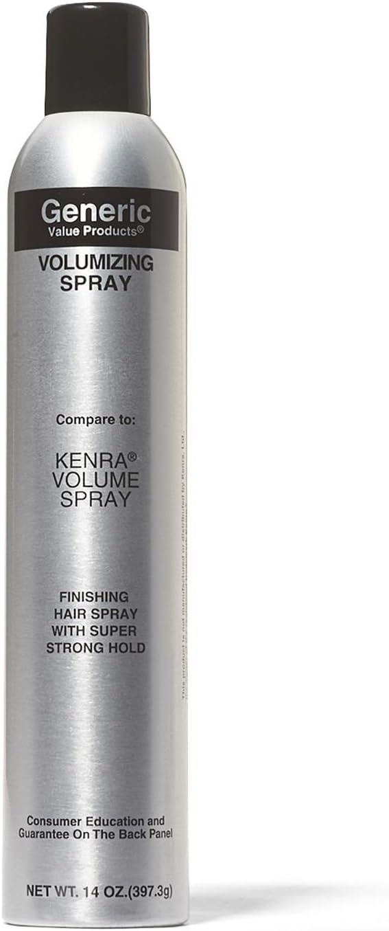 Amazon.com : Generic Value Products Volumizing Hair Spray, Strong Hold ...