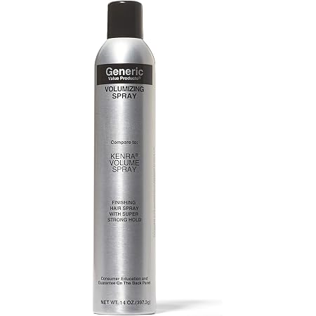 Amazon.com : Generic Value Products Volumizing Hair Spray, Strong Hold ...