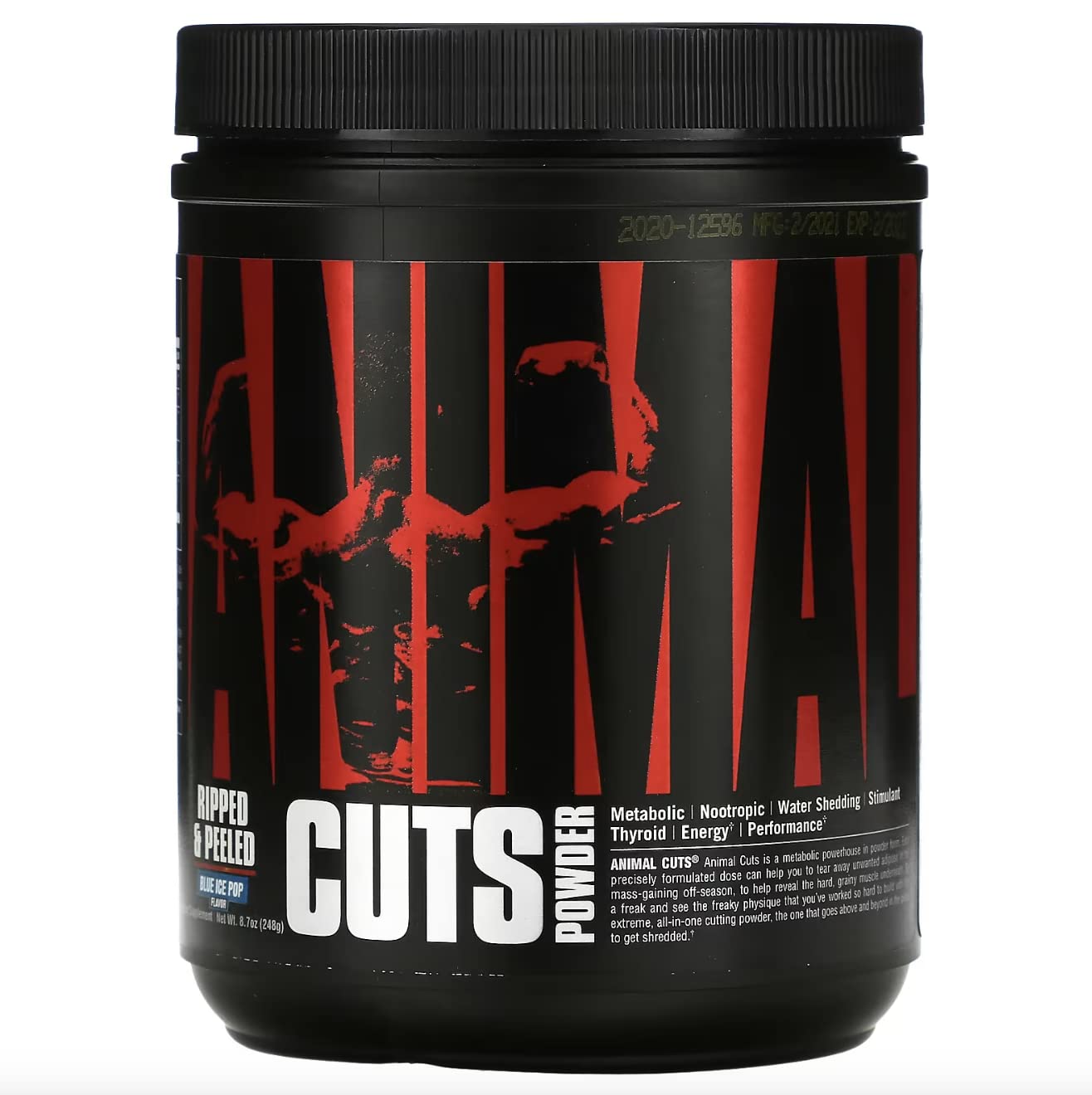 UNIVERSAL ANIMAL CUTS POWDER 42 SERV/L-Carnitine Tartrate/Acetyl L ...