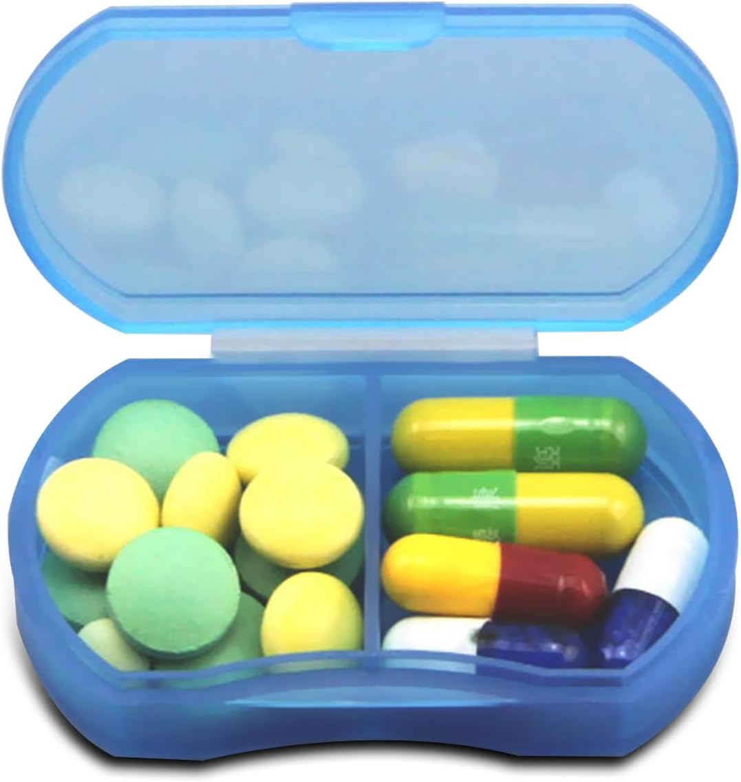 Amazon.com: Pill Case for Purse Small Pill Organizer Portable Travel ...
