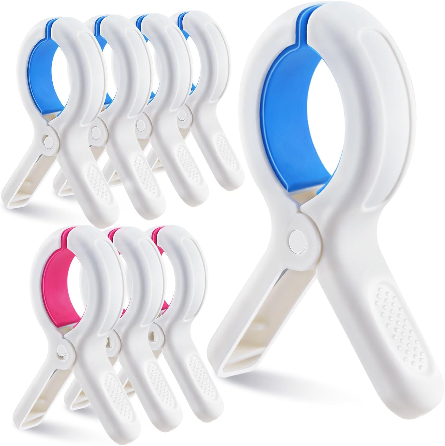 Amazon.com: 8 Pack Towel Clips for Beach Chair Cruise, Extra Large ...