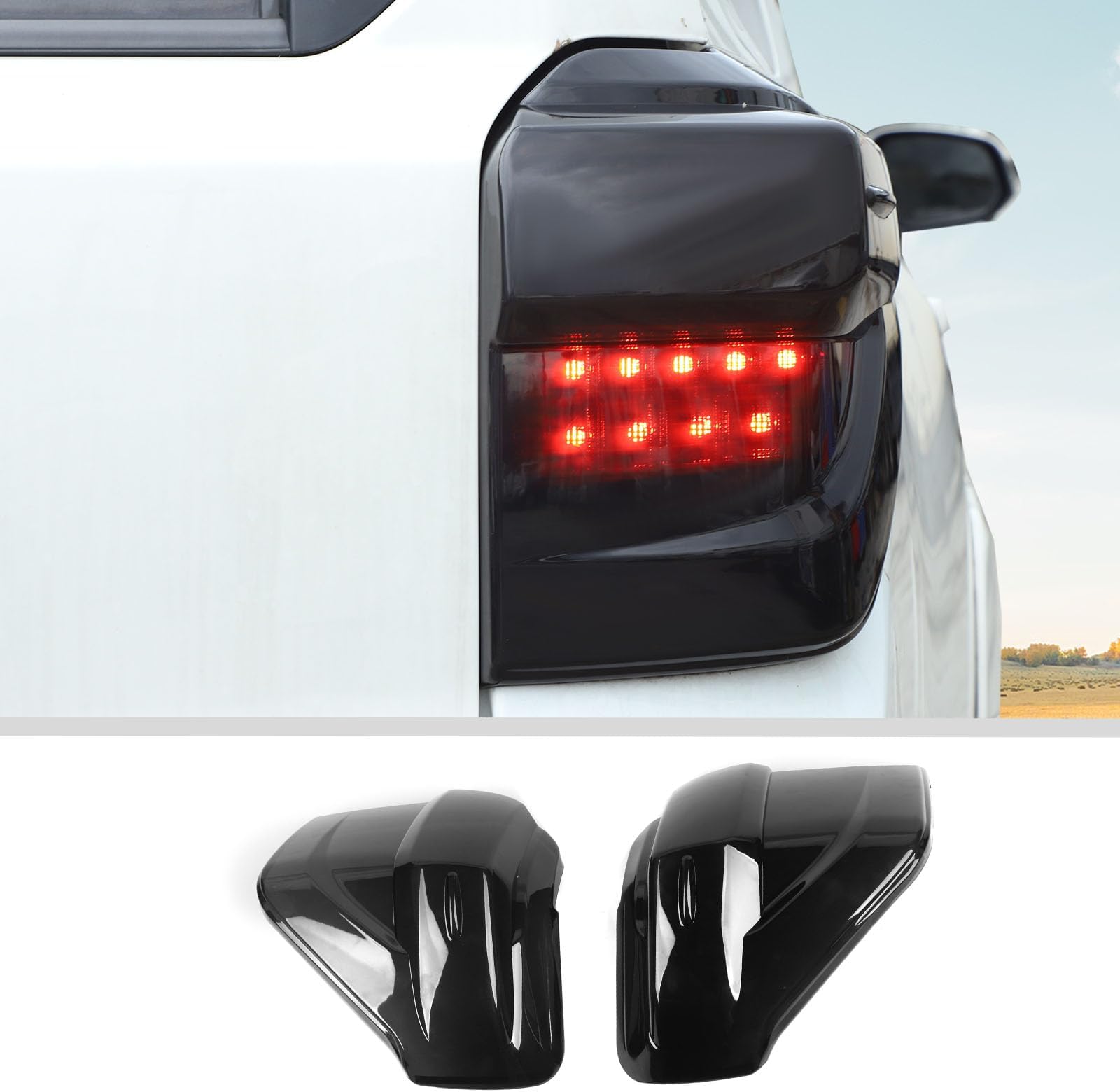 Amazon.com: JeCar for 4Runner Tail Light Cover Trim Accessories for ...