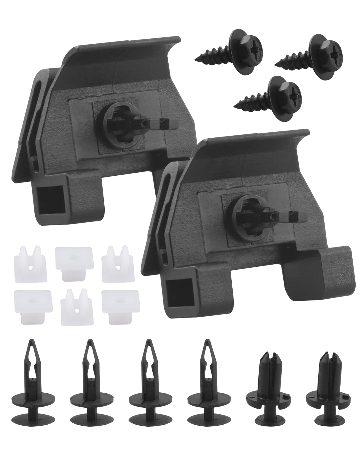 Amazon.com: JUWEVAZU 15078238 Front Bumper Fix Clips Fit for Toyota ...