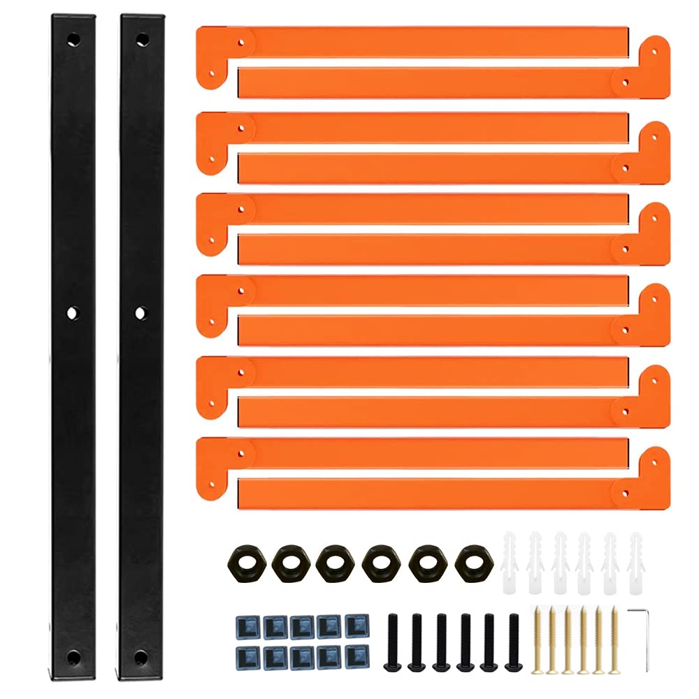 Zmmyuluo Lumber Storage Wood Storage System Wood Rack Organizer Holds ...